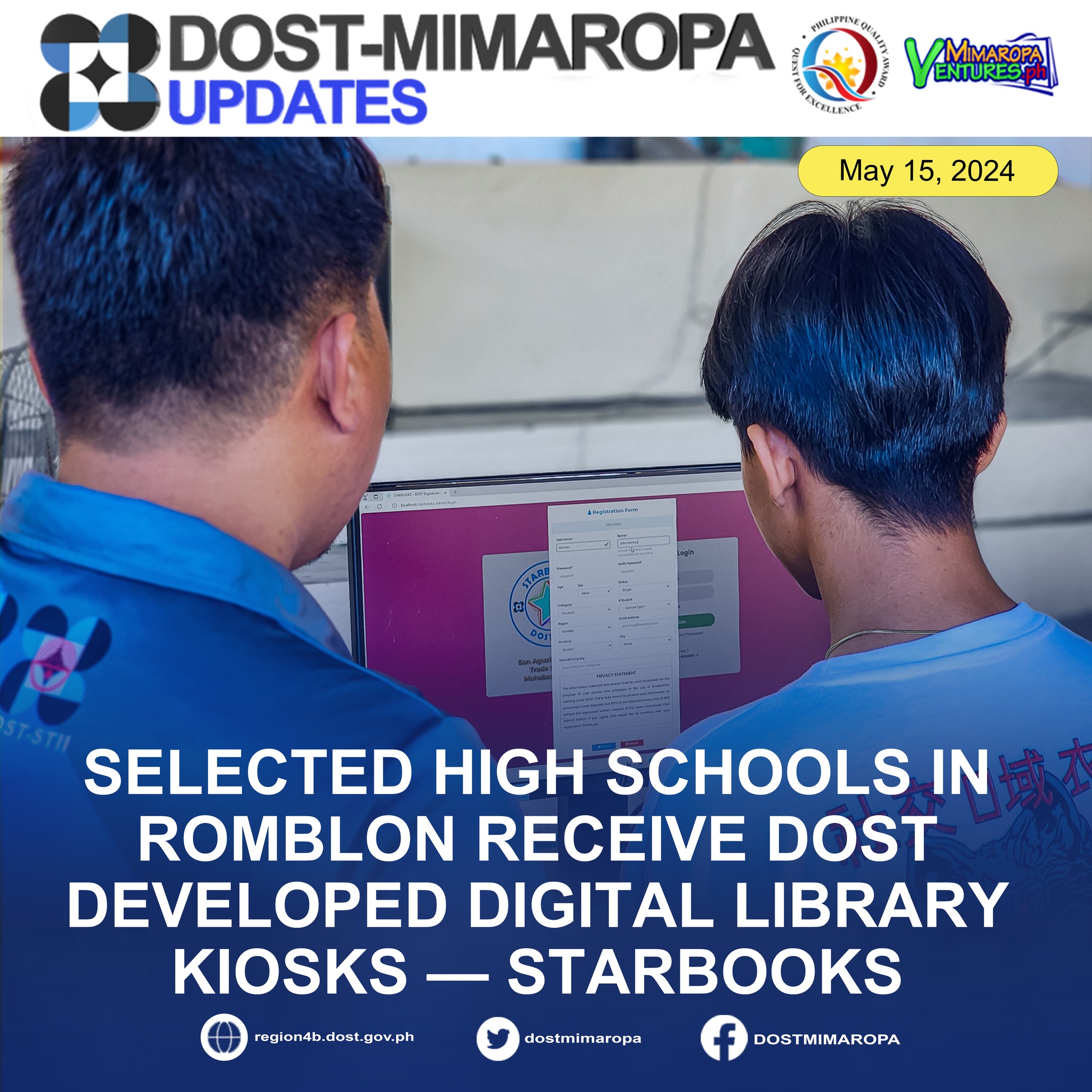 Science and Technology Academic and Research-Based Openly Operated KioskS